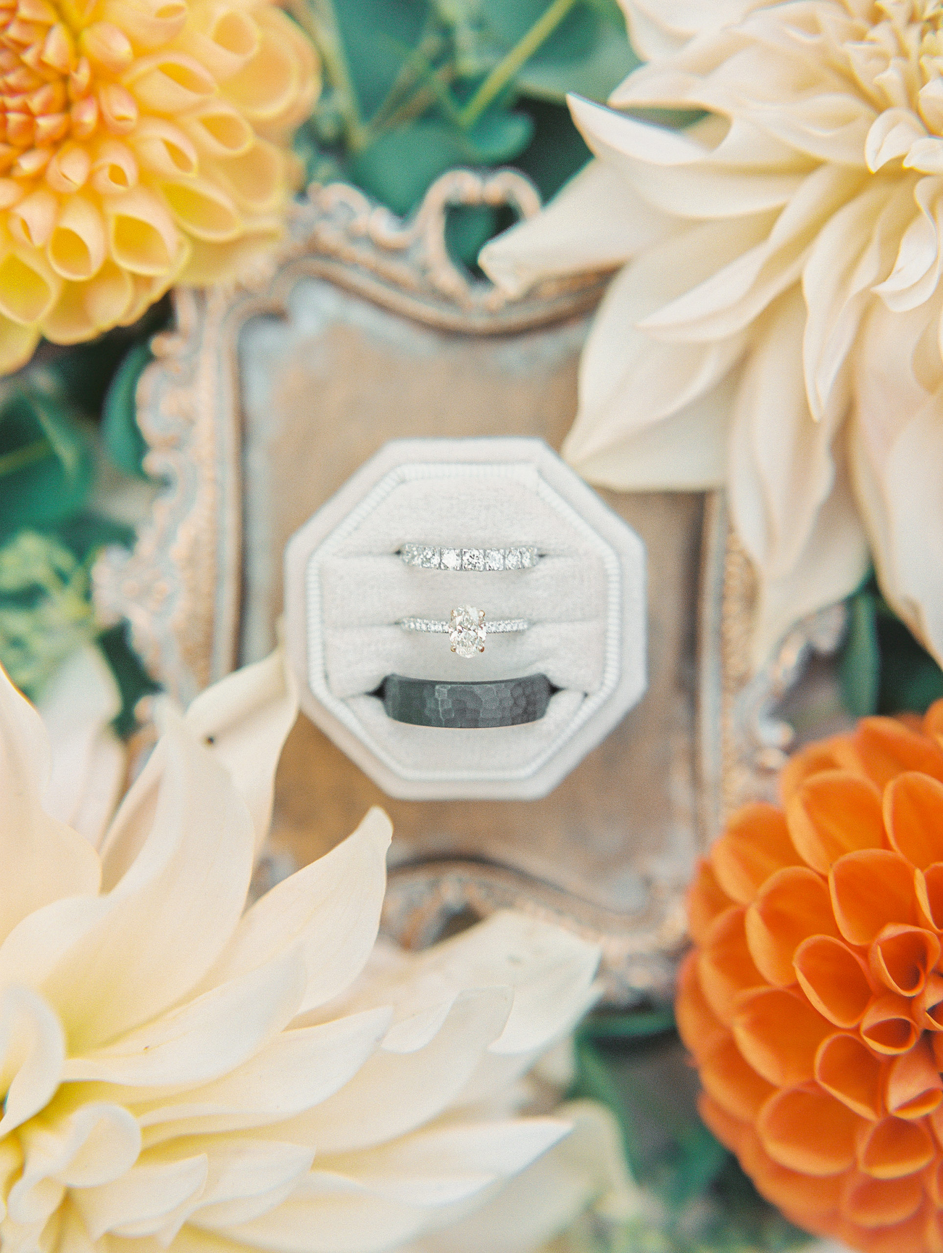 Fall Terrain Wedding Full of Autumnal Color - Katie Trauffer Photography