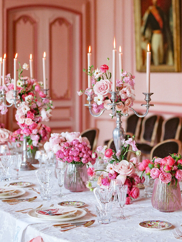 French Chateau Wedding I Marie Antoinette Welcome Party - Katie ...
