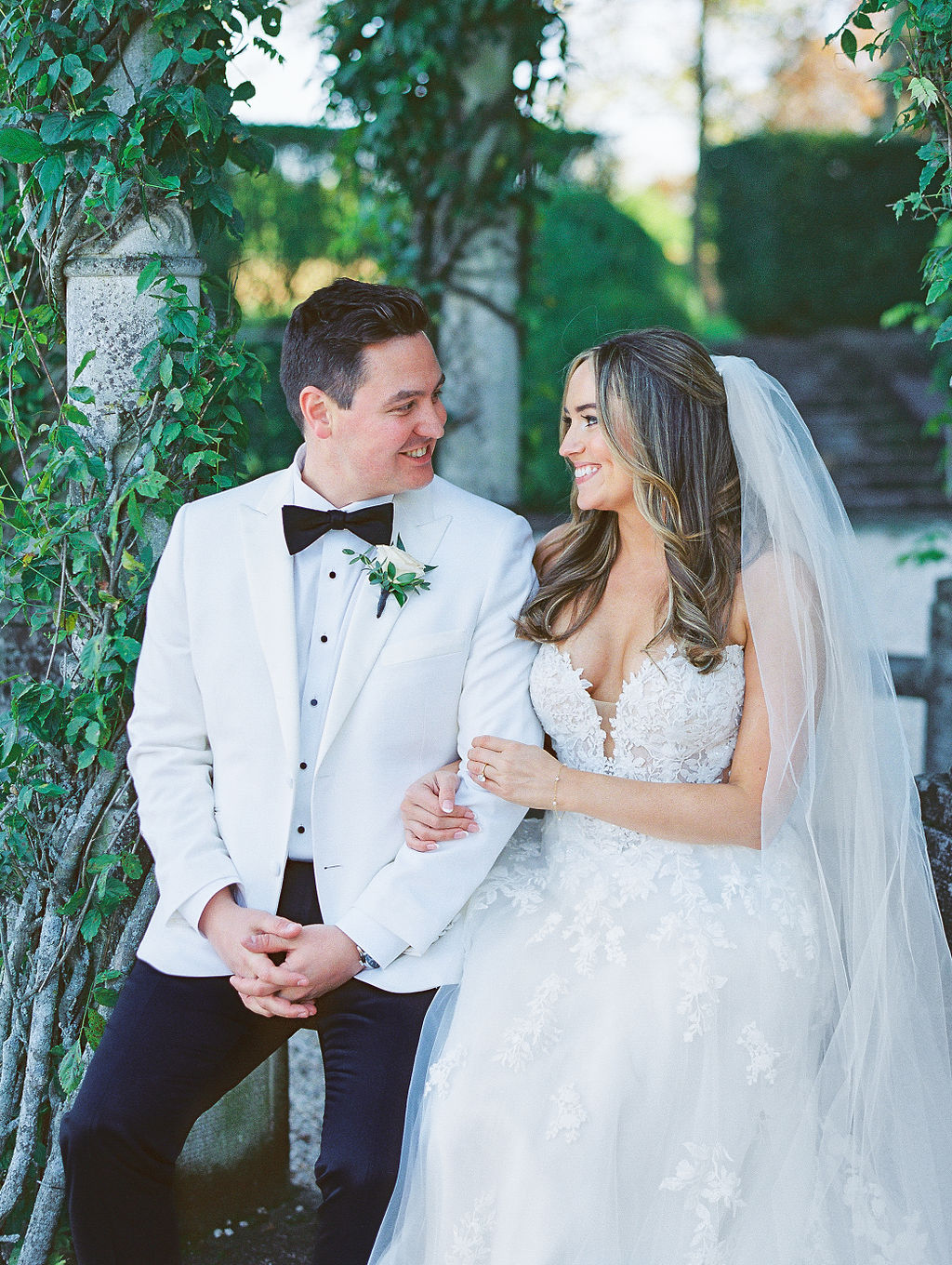 French Garden Wedding at Oheka Castle - Katie Trauffer Photography